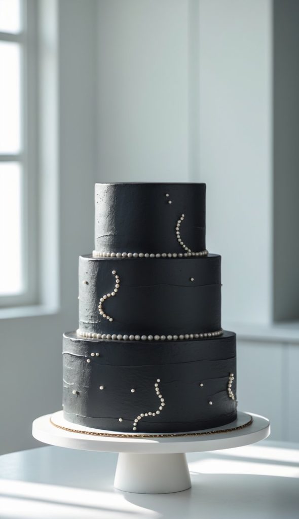 23 Black Cake Decorating Ideas for a Strikingly Dramatic Dessert