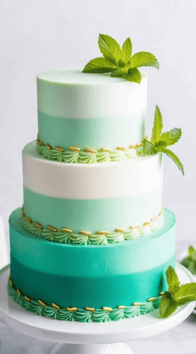 27 Gradient Cake Decorating Ideas With Stunning Color Blends