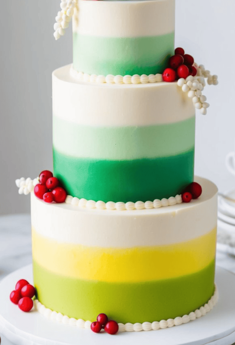 27 Gradient Cake Decorating Ideas With Stunning Color Blends