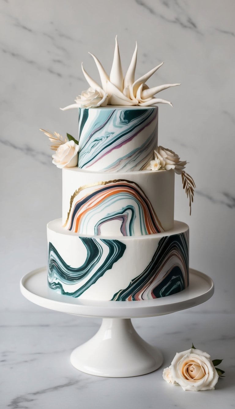 21 Marble Cake Decorating Ideas for Ultimate Elegance
