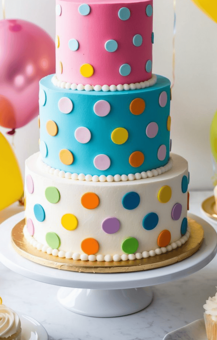 25 Polka Dot Cake Decorating Ideas: Cheerful Designs You'll Love