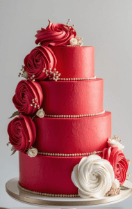 30 Red Cake Decorating Ideas That Make a Bold Statement