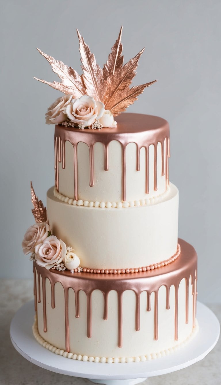 17 Rose Gold Cake Decorating Ideas: Chic Designs You'll love