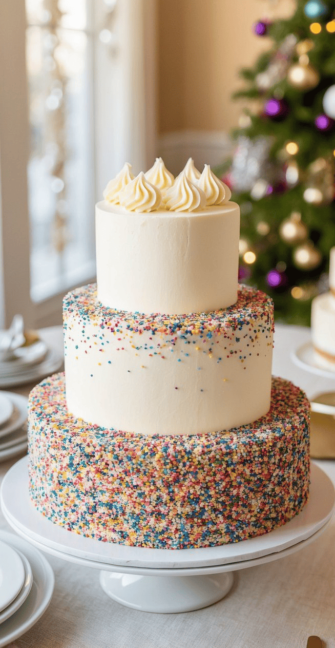 21 Sprinkle Cake Decorating Ideas To Jazz Up Your Dessert