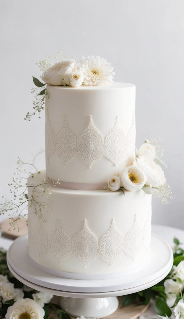 31 White Cake Decorating Ideas: Elegant Designs for Special Occasions