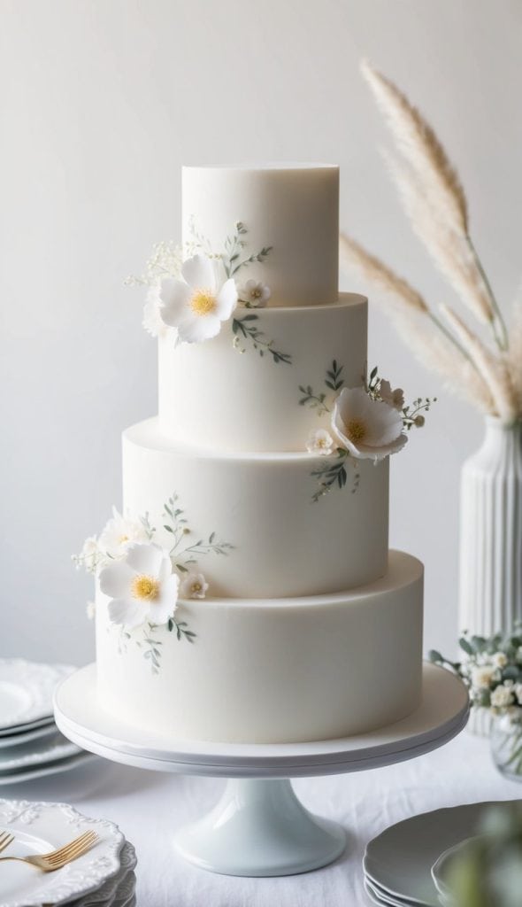 31 White Cake Decorating Ideas: Elegant Designs for Special Occasions