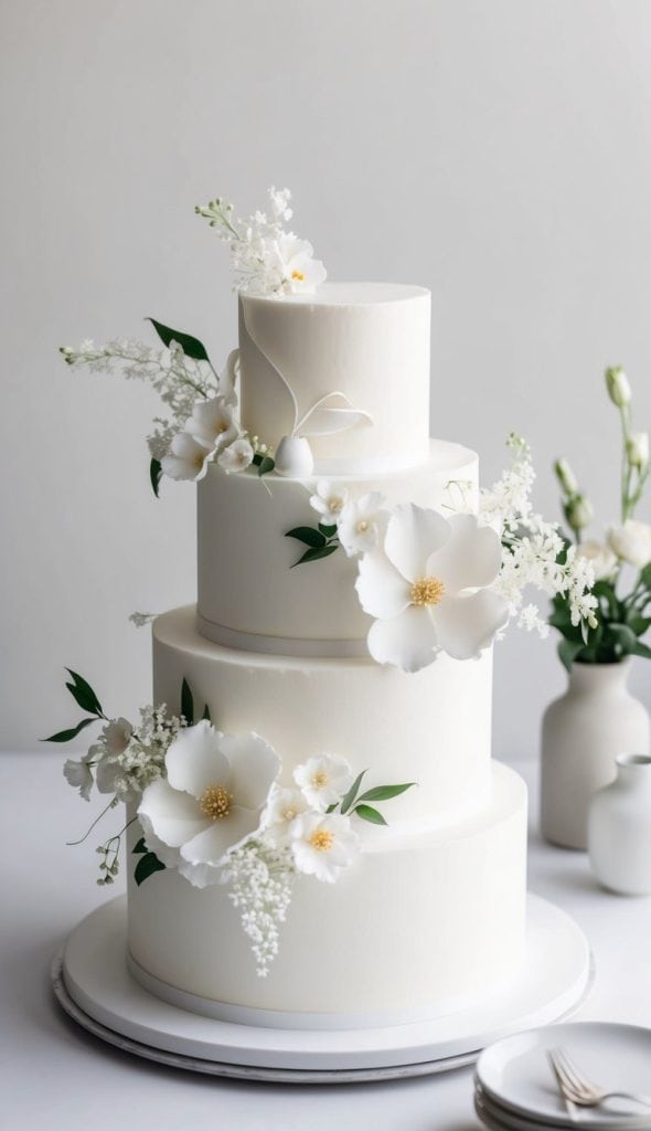 31 White Cake Decorating Ideas: Elegant Designs for Special Occasions