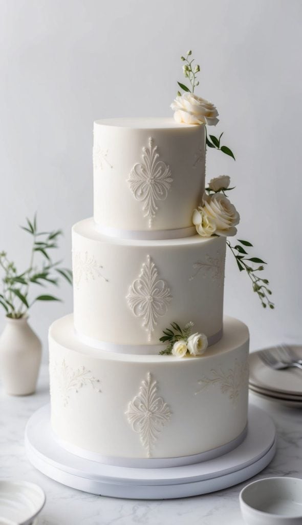31 White Cake Decorating Ideas: Elegant Designs for Special Occasions