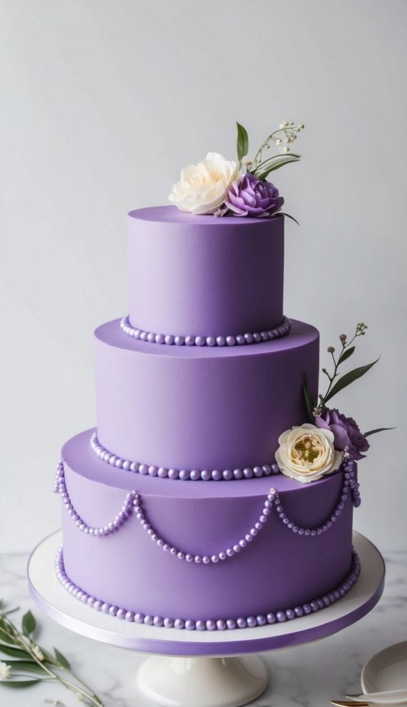 33 Purple Cake Decorating Ideas For An Enchanting Creation