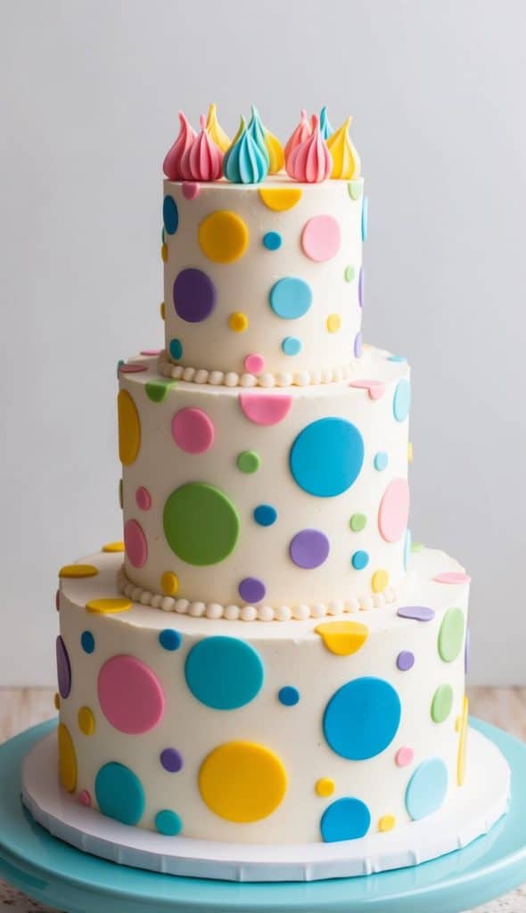 25 Polka Dot Cake Decorating Ideas: Cheerful Designs You'll Love