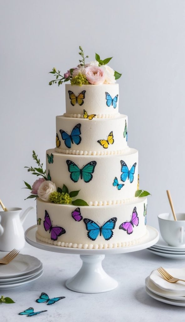 18 Butterfly Cake Decorating Ideas for a Magical Celebration