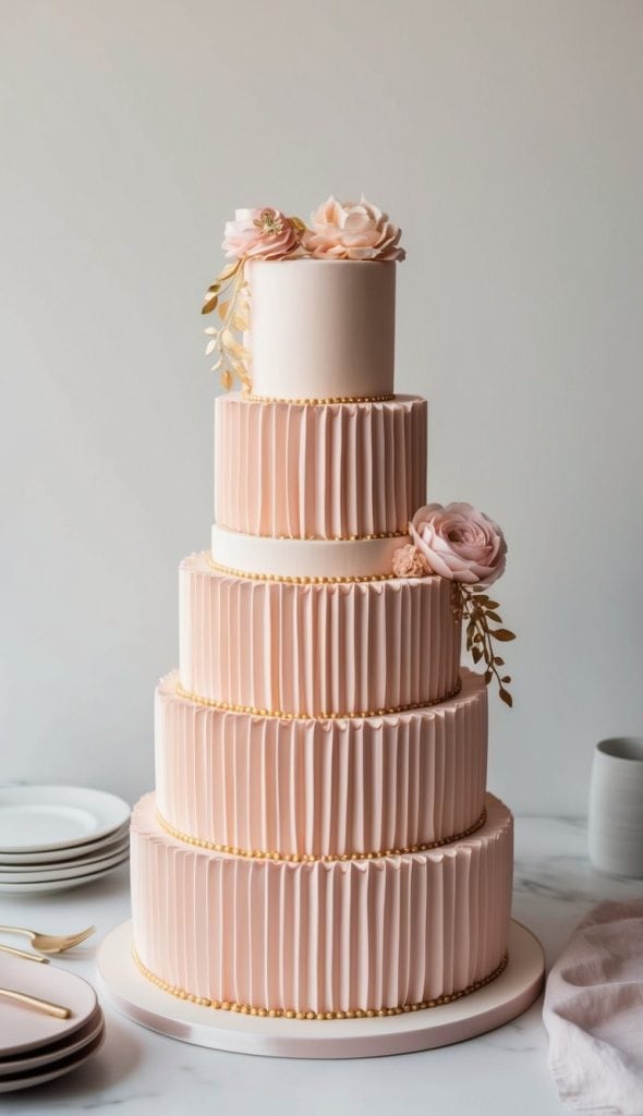 30 Blush Pink and Gold Cake Decorating Ideas: Sweet and Stylish Treats