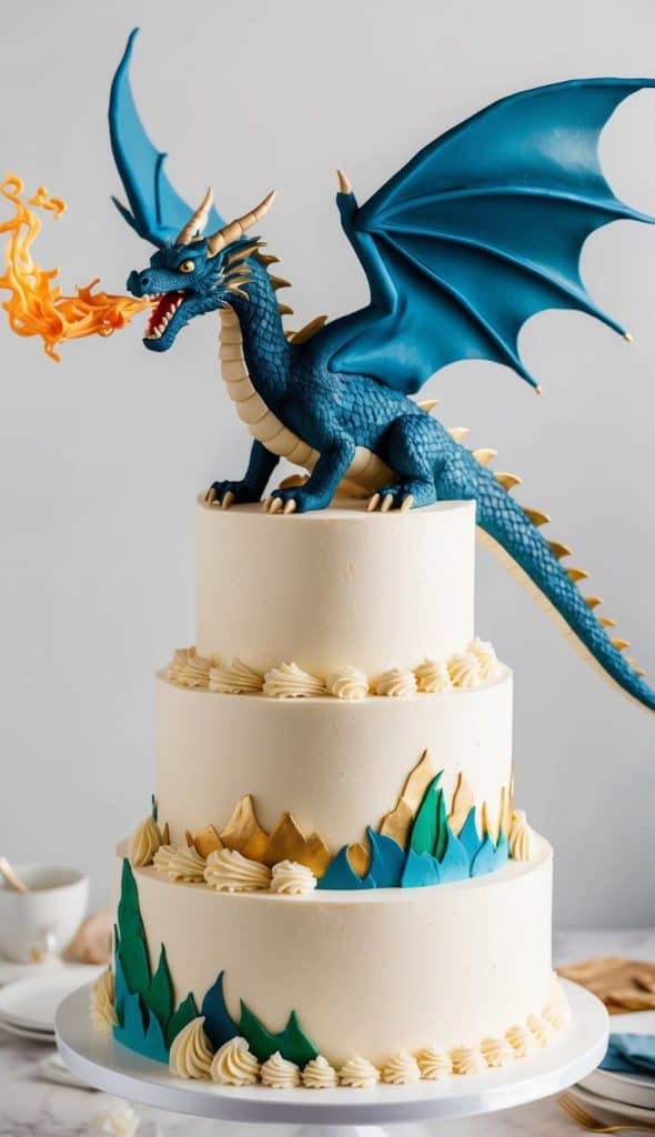 19 Dragon Cake Decorating Ideas: Breathtaking Designs for Magical ...