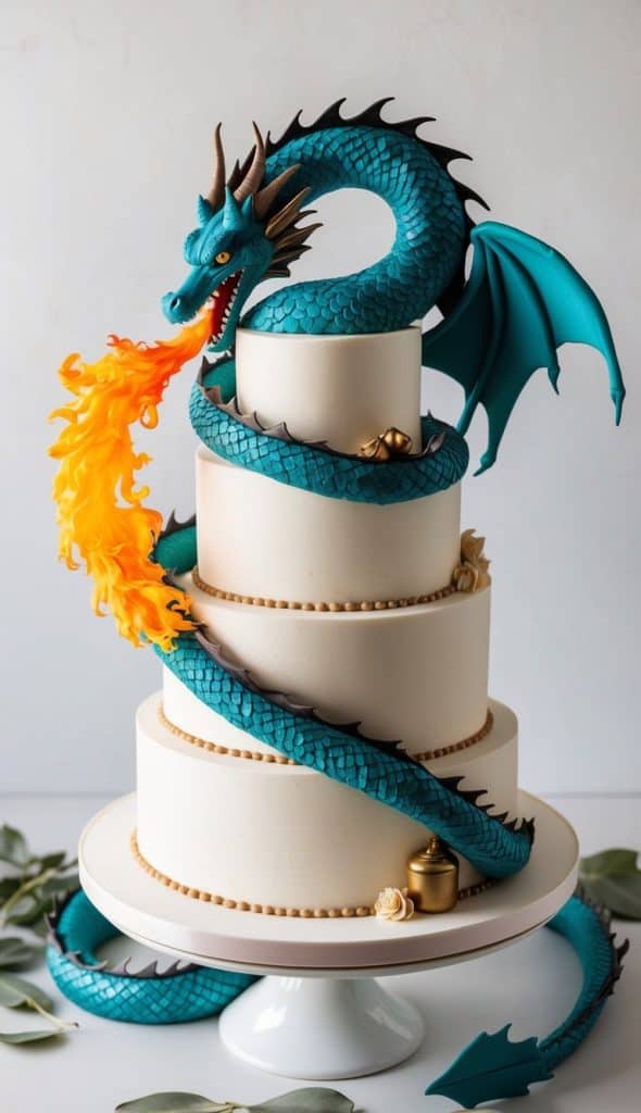 19 Dragon Cake Decorating Ideas: Breathtaking Designs for Magical ...