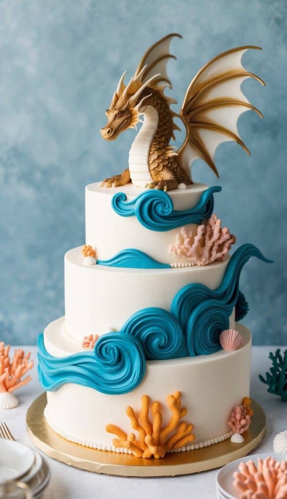 19 Dragon Cake Decorating Ideas: Breathtaking Designs for Magical ...