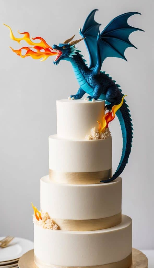 19 Dragon Cake Decorating Ideas: Breathtaking Designs for Magical ...