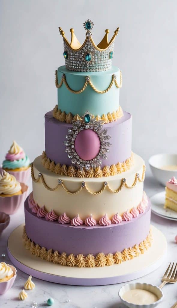 24 Princess Cake Decorating Ideas: Magical Designs for Your Royal ...
