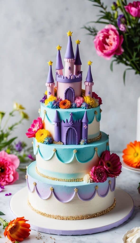 24 Princess Cake Decorating Ideas: Magical Designs for Your Royal ...