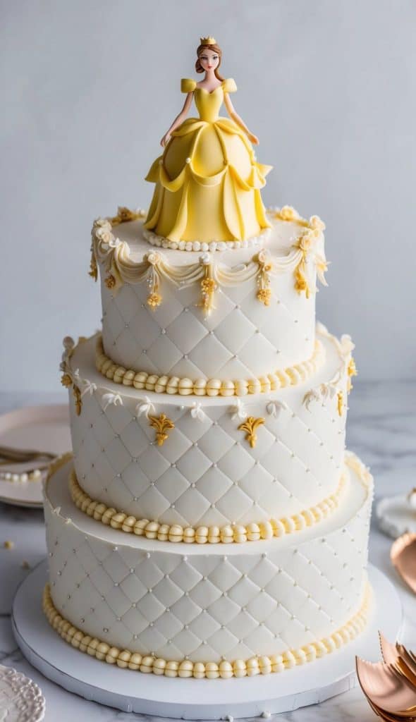 24 Princess Cake Decorating Ideas: Magical Designs for Your Royal ...