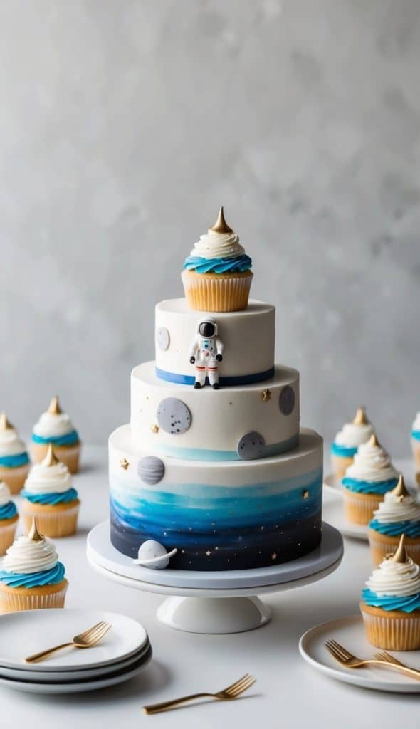 17 Space-Themed Cake Decorating Ideas: Stellar Designs for Your Next ...