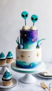17 Space-Themed Cake Decorating Ideas: Stellar Designs for Your Next ...