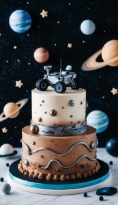 17 Space-Themed Cake Decorating Ideas: Stellar Designs for Your Next ...