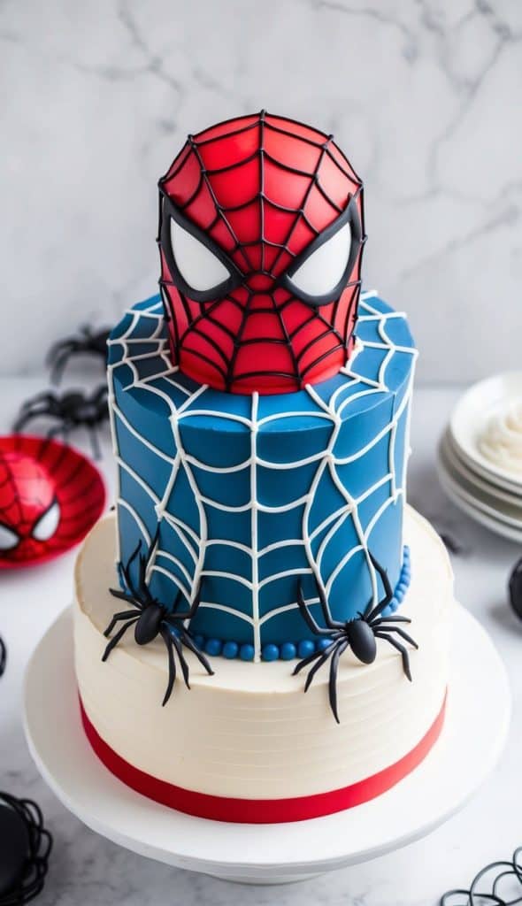 13 Spider-Man Cake Decorating Ideas: Swinging to Superhero Party Success