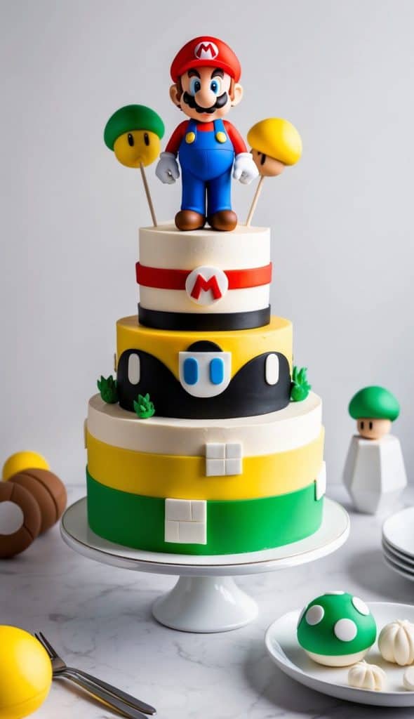 11 Mario Cake Decorating Ideas: Bring the Mushroom Kingdom to Your Party
