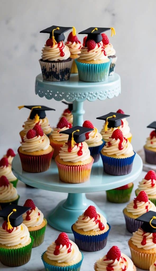 19 Graduation Cupcake Decorating Ideas: Sweet Treats to Celebrate ...