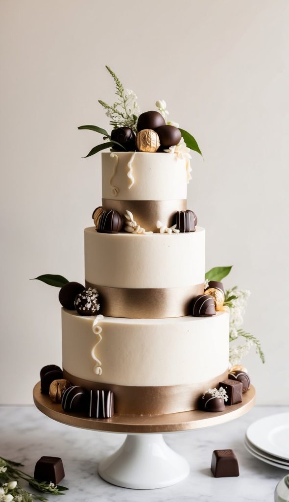 29 Simple Wedding Cake Decorating Ideas: Elegant Touches for Your ...