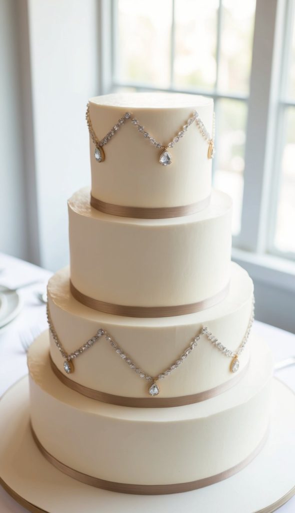 29 Simple Wedding Cake Decorating Ideas: Elegant Touches for Your ...