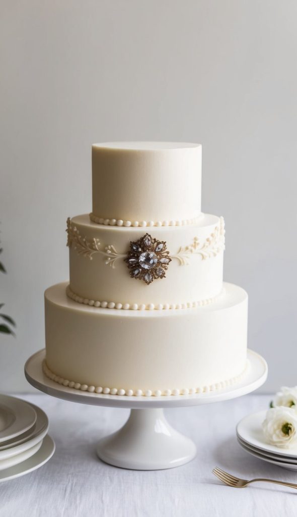 29 Simple Wedding Cake Decorating Ideas: Elegant Touches for Your ...