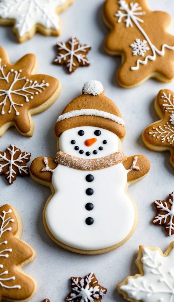 23 Snowman Sugar Cookie Decorating Ideas for Your Holiday Treats