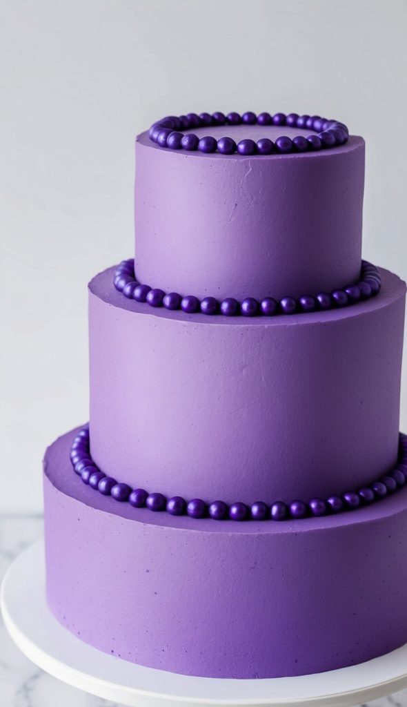 33 Purple Cake Decorating Ideas For An Enchanting Creation