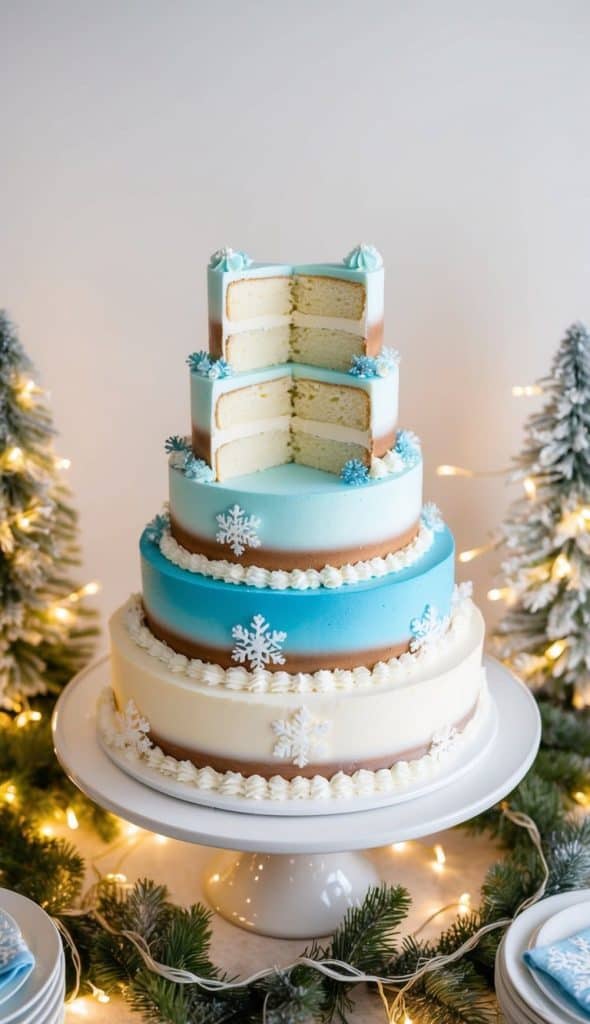 17 Snowflake Cake Decorating Ideas: Frosty Delights for Your Winter ...