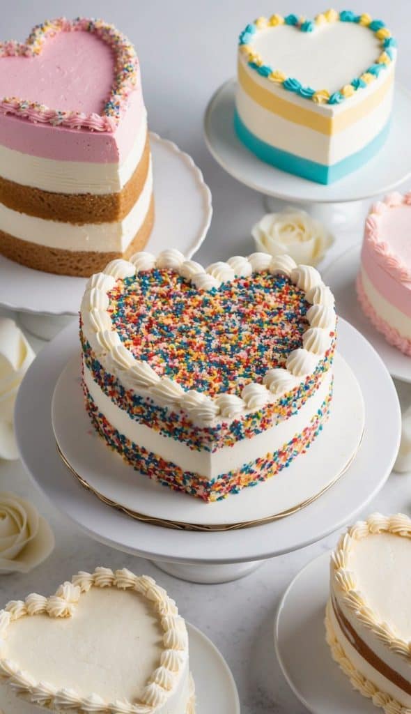 18 Heart Cake Decorating Ideas: Romantic Designs for Special Occasions