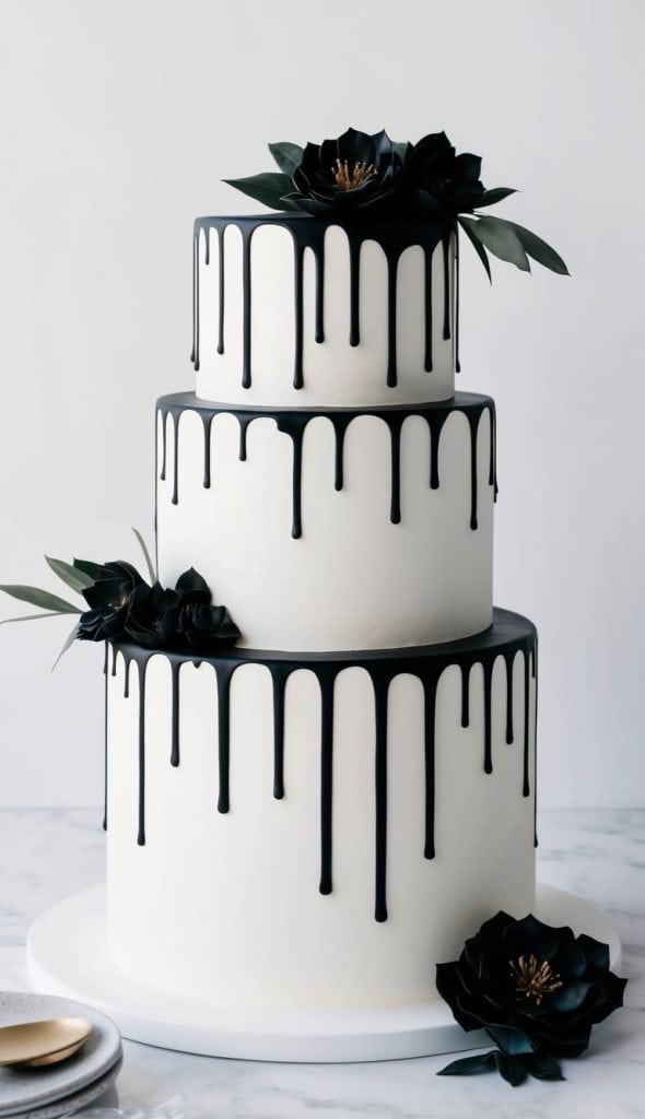 20 Bold Black and White Cake Decorating Ideas: Stunning Designs for ...