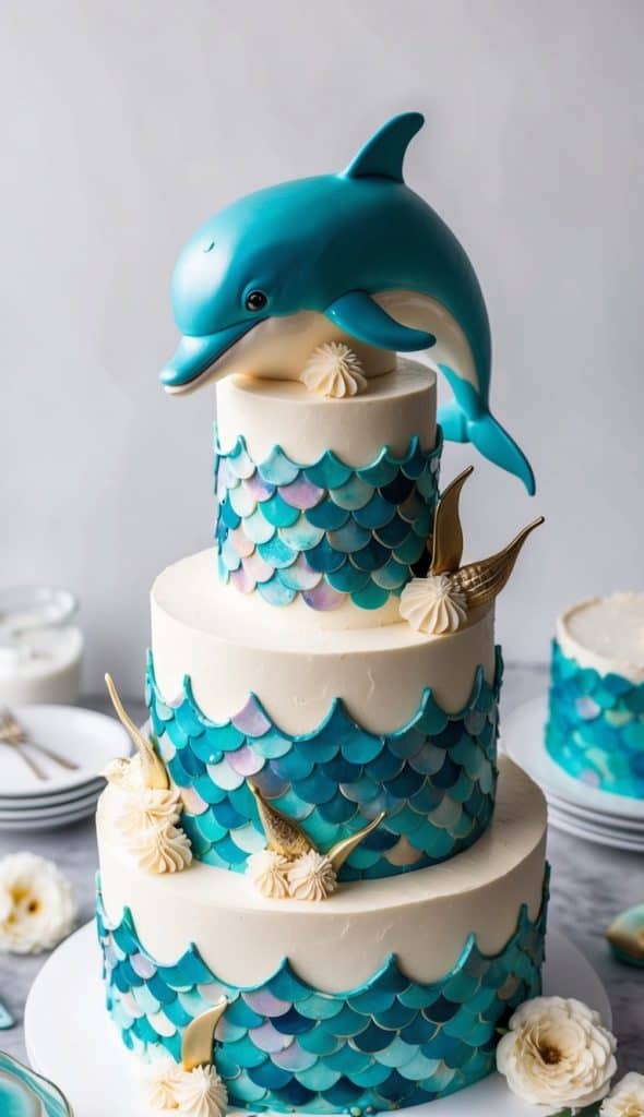 20 Mermaid Cake Decorating Ideas: Enchanting Under-the-Sea Designs for ...