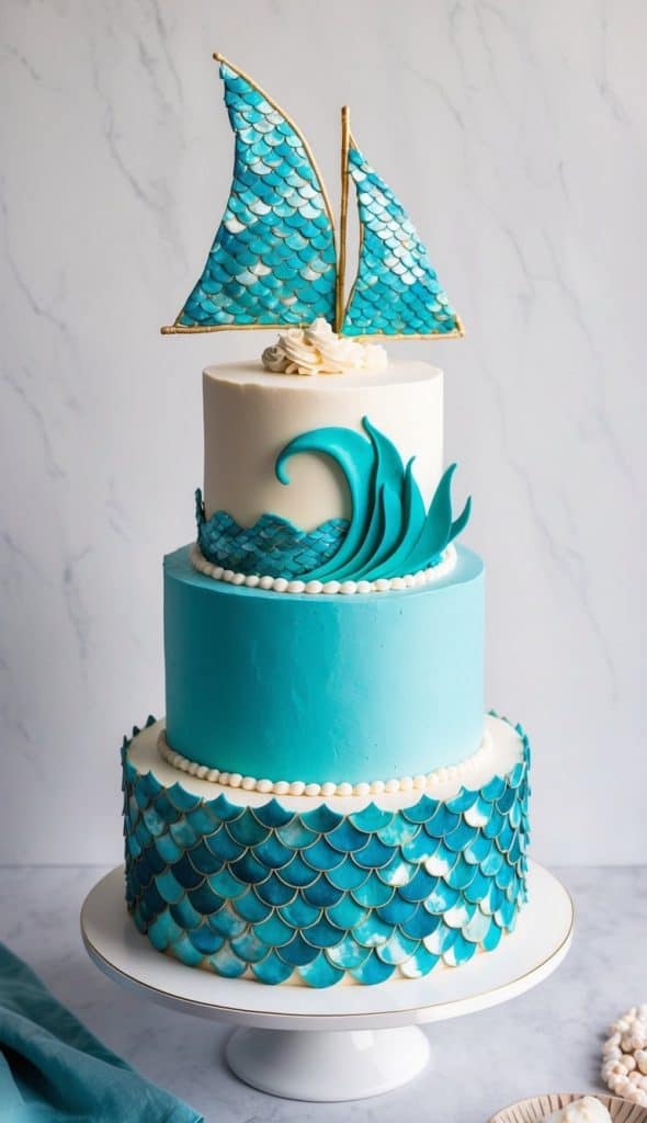 20 Mermaid Cake Decorating Ideas: Enchanting Under-the-Sea Designs for ...