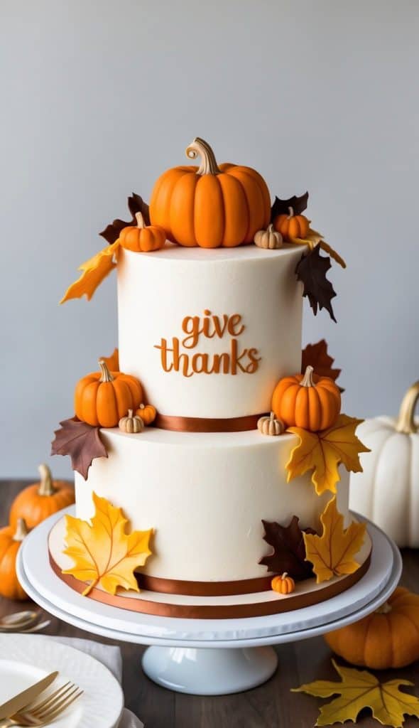 20 Thanksgiving Cake Decorating Ideas: Delightful Autumn-Inspired ...