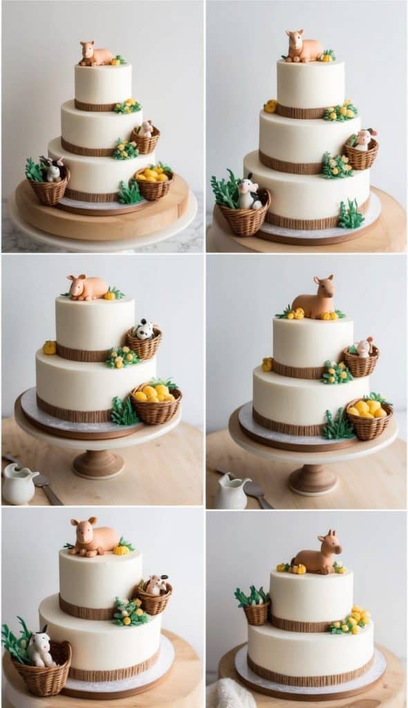 21 Farm Animal Cake Decorating Ideas: Adorable Barnyard-Themed Treats ...