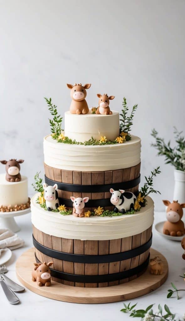 21 Farm Animal Cake Decorating Ideas: Adorable Barnyard-Themed Treats ...