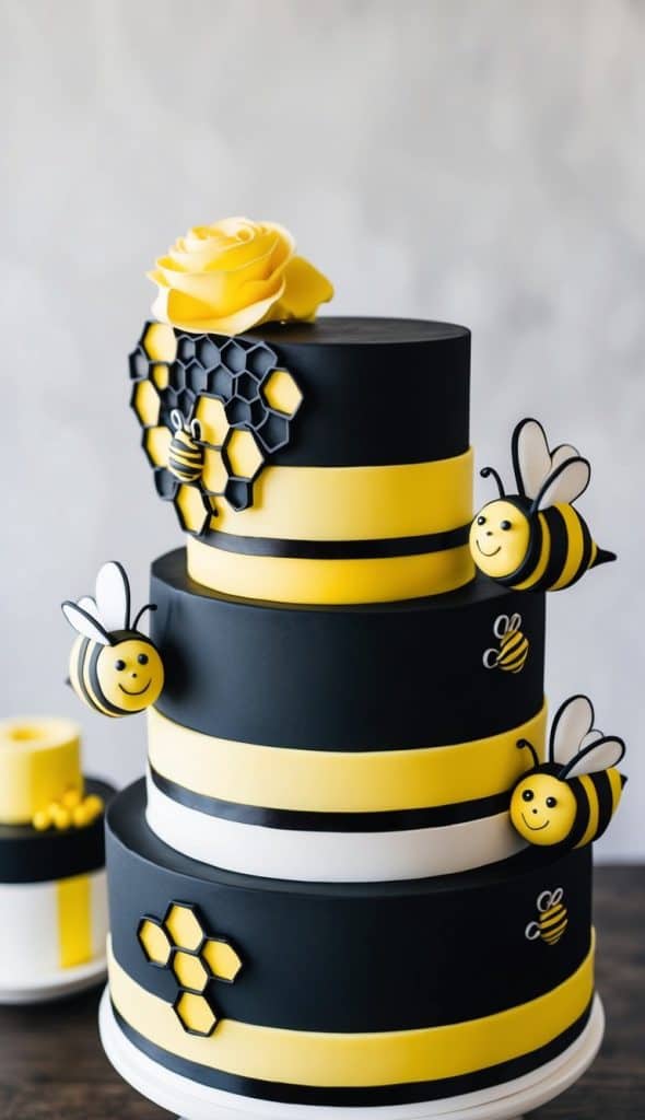 18 Bee-Themed Cake Decorating Ideas: Sweet and Buzzy Treats for Any ...