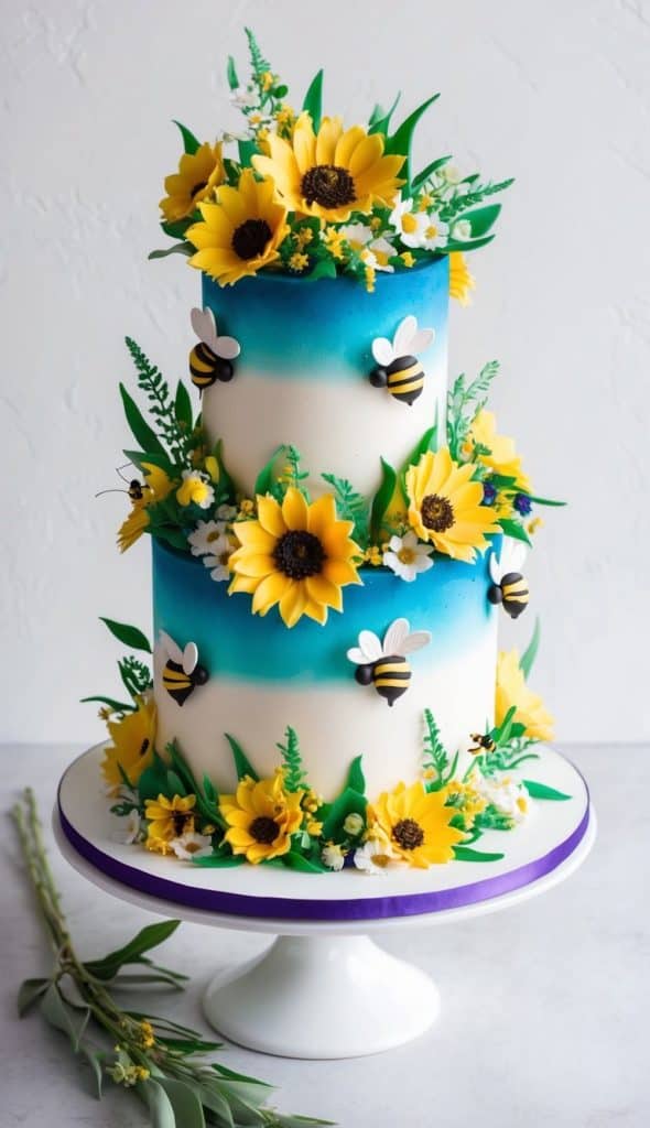 18 Bee-Themed Cake Decorating Ideas: Sweet and Buzzy Treats for Any ...