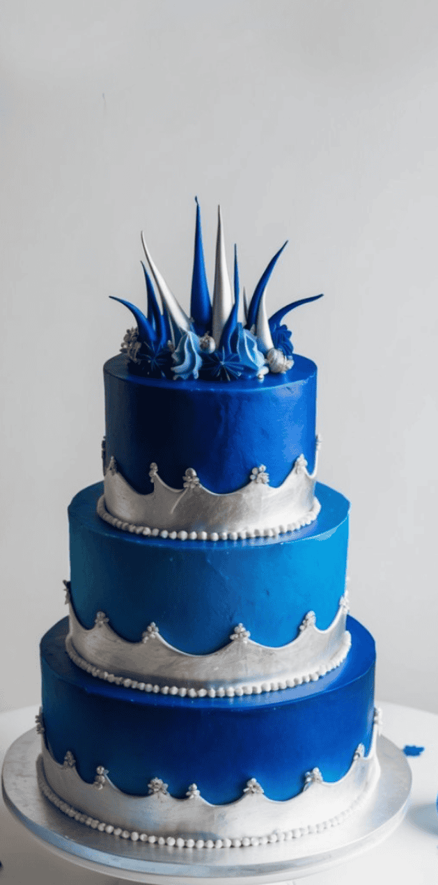35 Blue Cake Decorating Ideas: Cool & Creative Designs