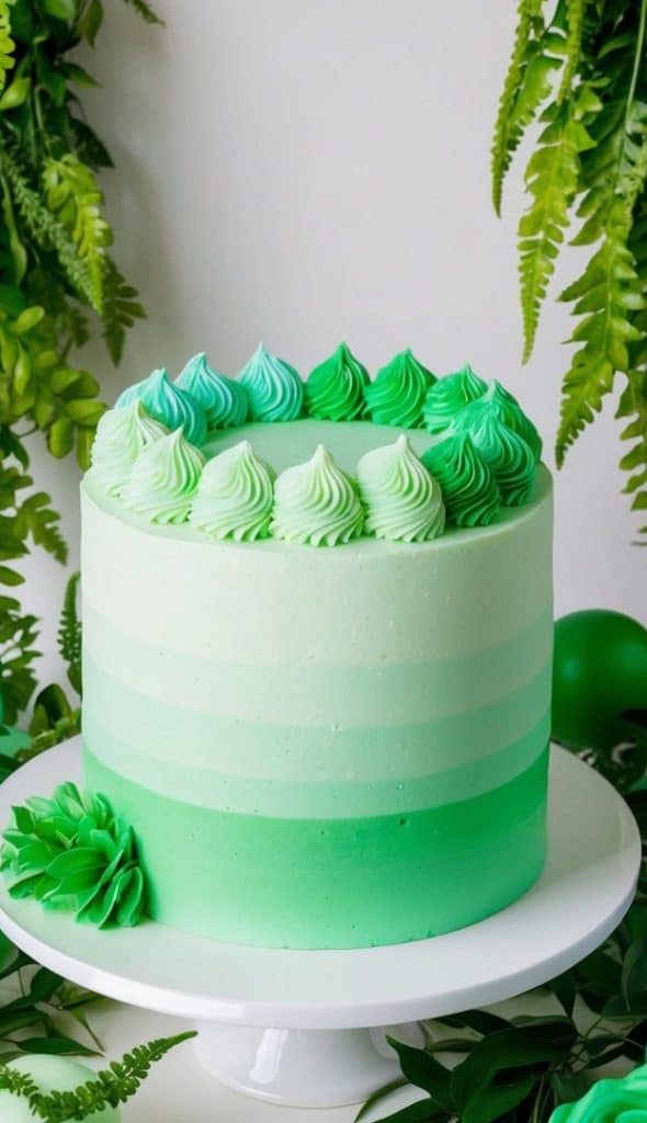 29 Green Cake Decorating Ideas: Unique & Refreshing Designs