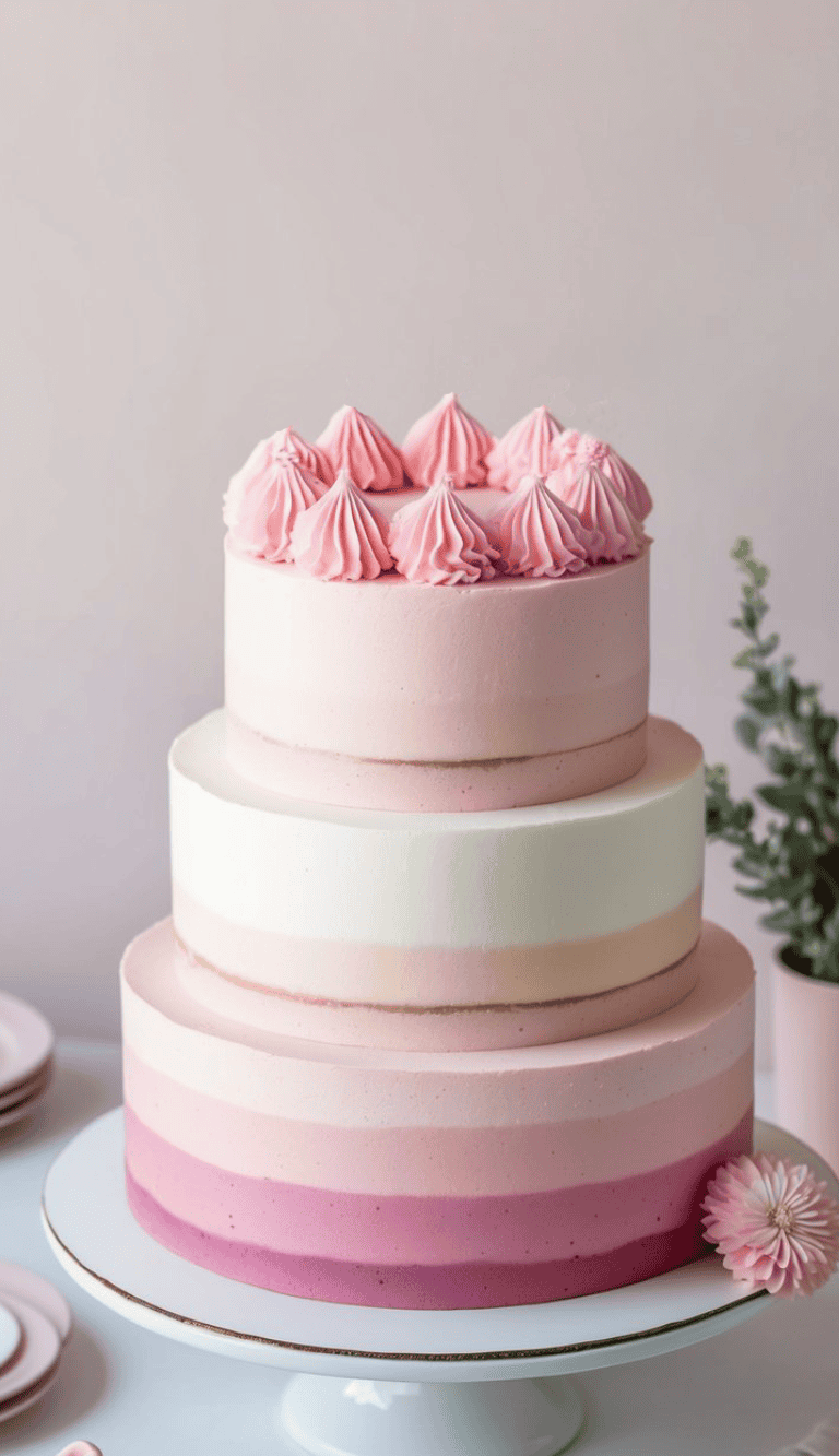 22 Pink Cake Decorating Ideas: Sweet and Stylish Designs
