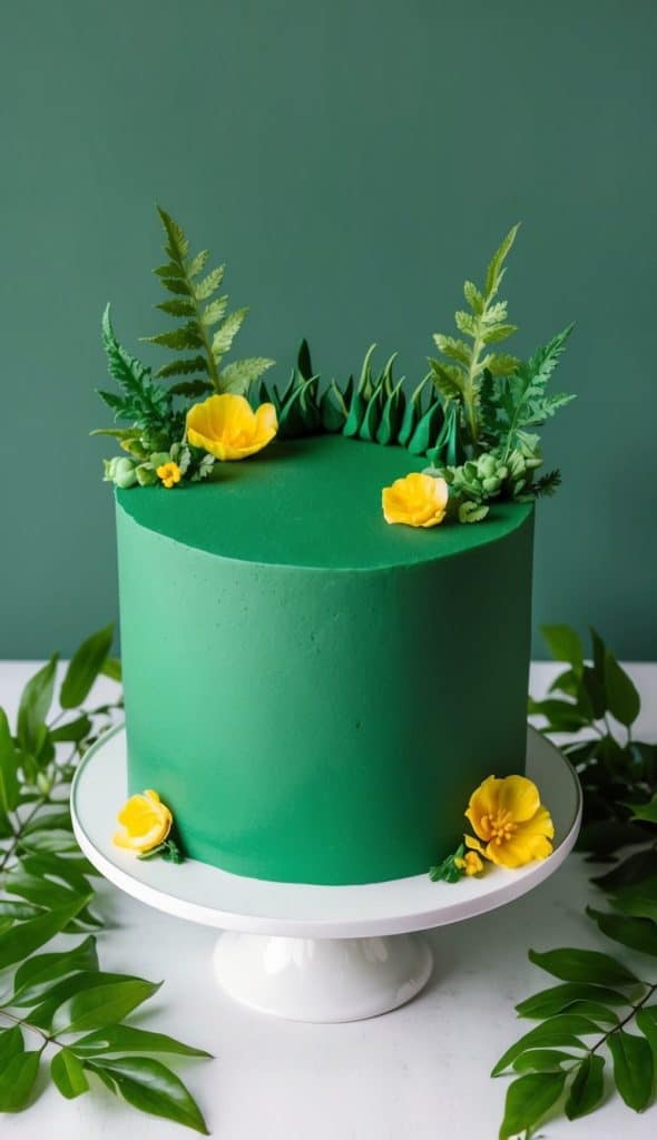 29 Green Cake Decorating Ideas: Unique & Refreshing Designs