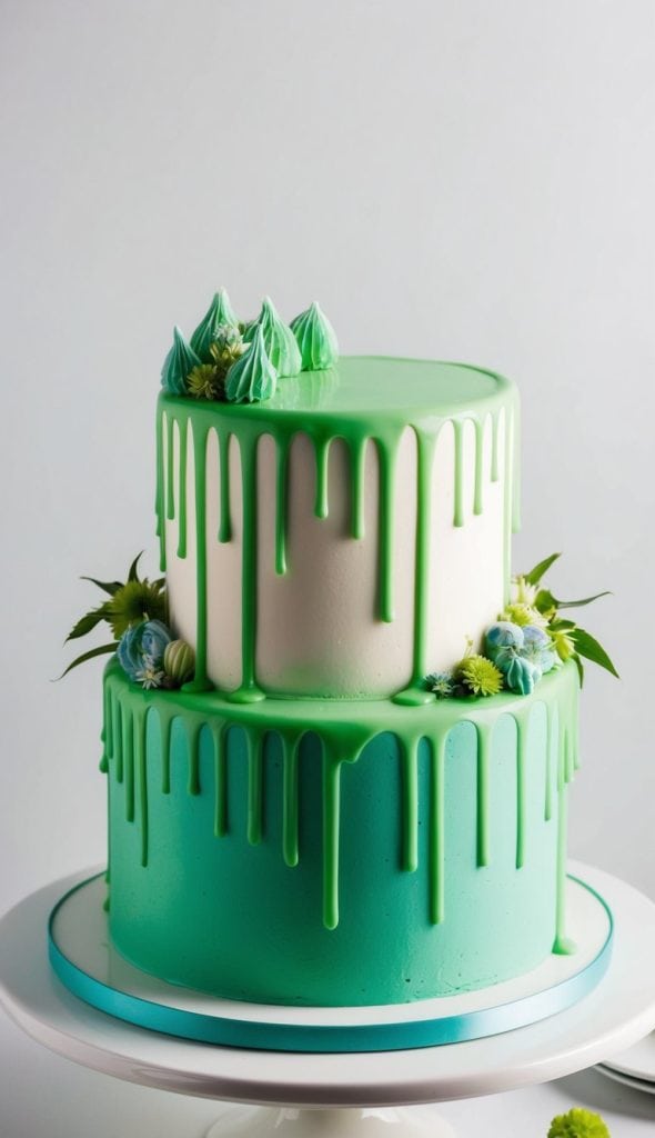 29 Green Cake Decorating Ideas: Unique & Refreshing Designs