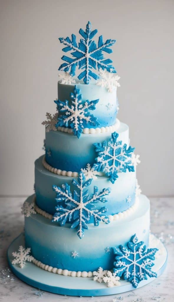35 Blue Cake Decorating Ideas: Cool & Creative Designs
